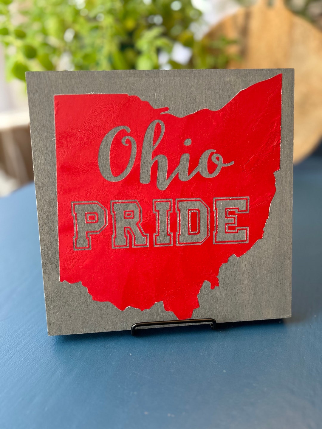 Wood Sign Ohio State OH Buckeyes Ohio Pride - Etsy