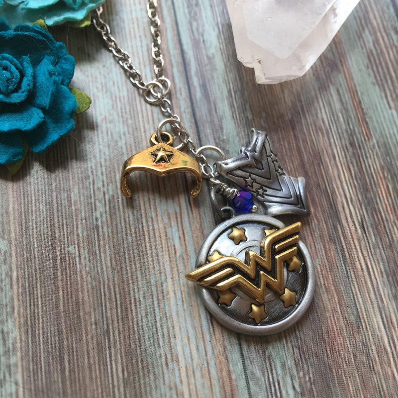 Superhero Necklace - Etsy