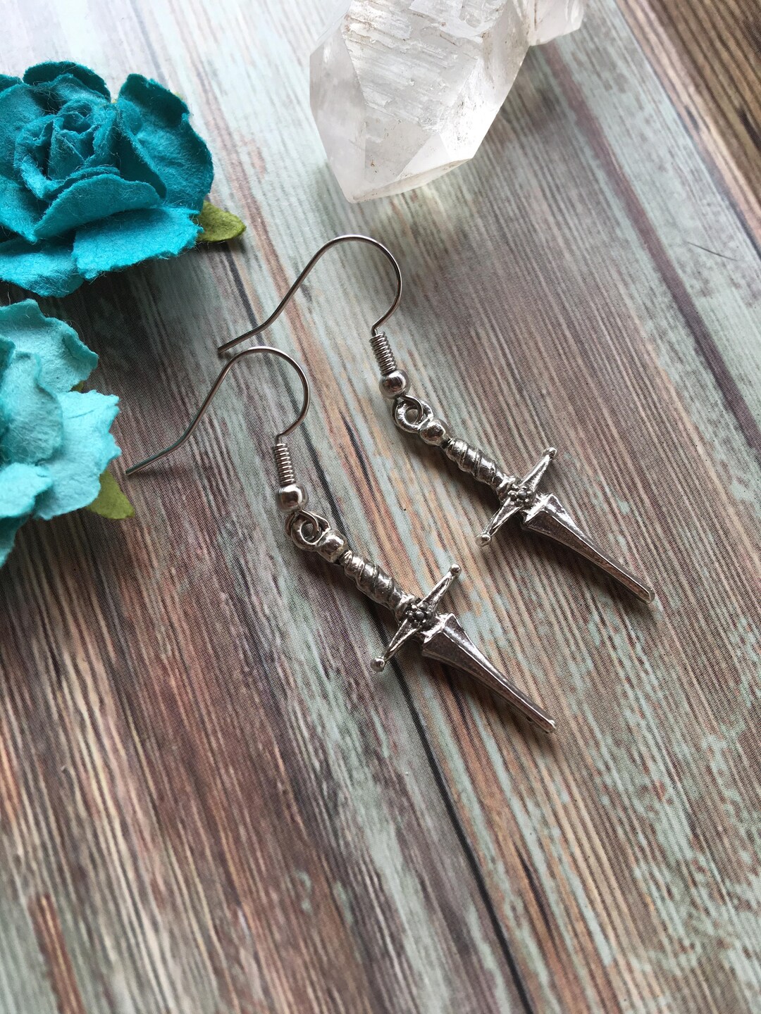 Dagger Earrings Sword Earrings Dungeons and Dragons Earrings Fantasy ...