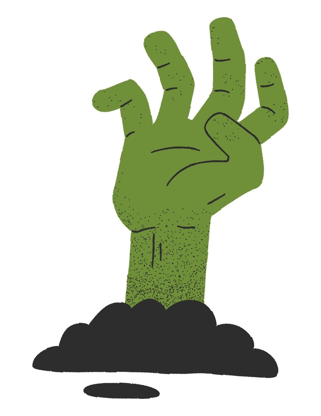 Embroidered Frankenstein Hand, Halloween -embroidered Design - Etsy