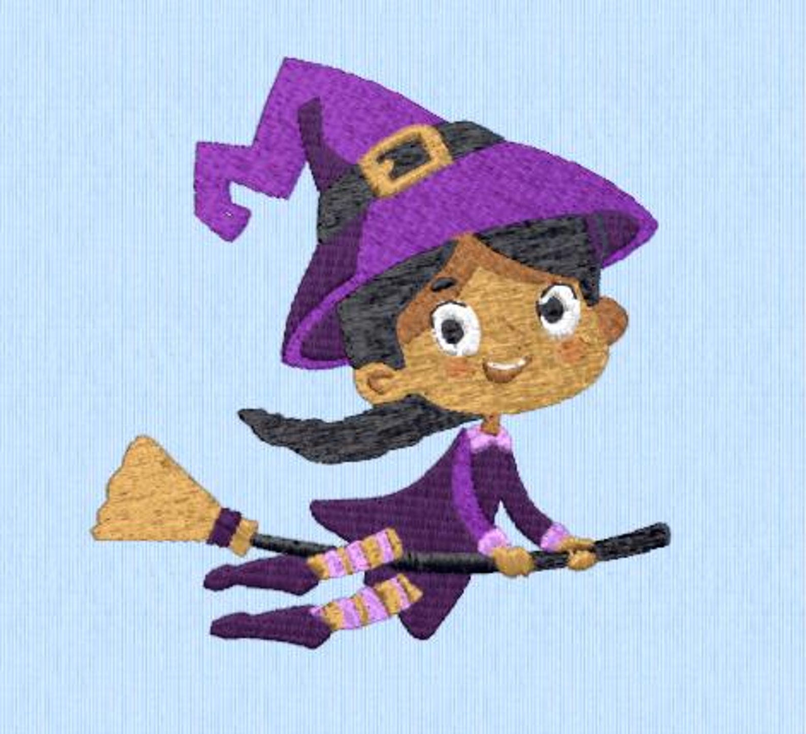 Halloween Witch Embroidery Design, Witch Costume - Embroidery Design - Etsy