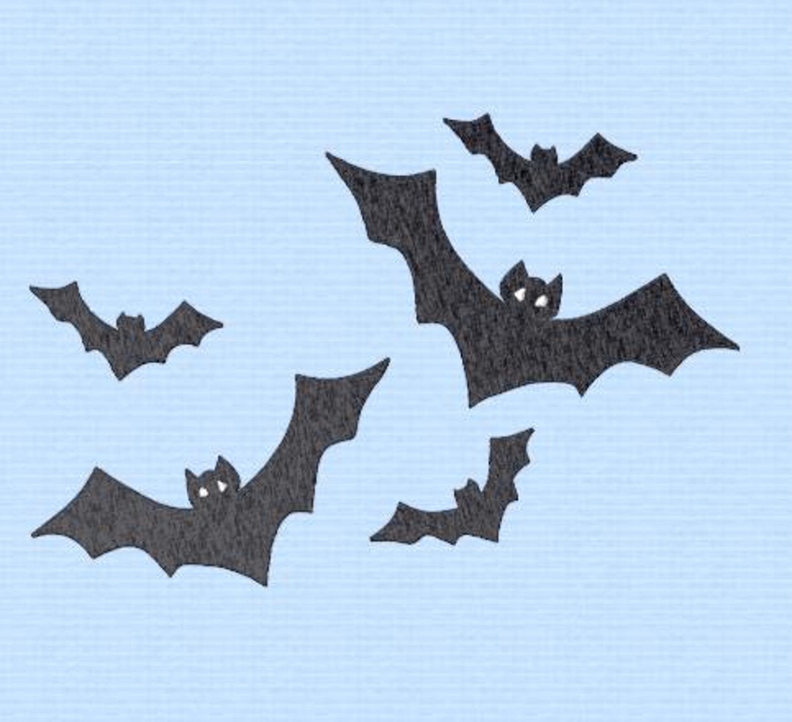 Bat's, Bat Embroidery Design, Halloween Bats -embroidery Designs - Etsy