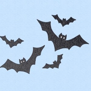 Bat's, Bat Embroidery Design, Halloween Bats -embroidery Designs - Etsy