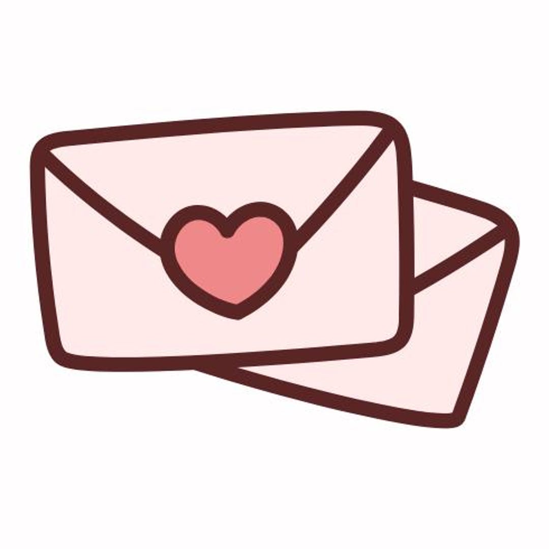 Embroidered Envelope Heart - Machine Embroidery Design/happy Valentines ...