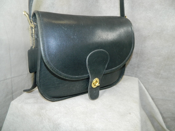 COACH 'saddlery' Bag Style 9535 Brass Black NYC - Etsy