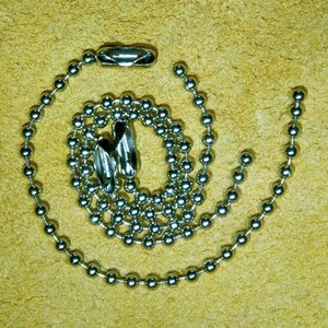 COACH Replacement Solid Brass Hangtag Ball Chains 3 - Etsy