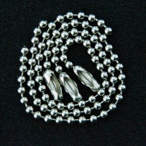 COACH Replacement Solid Brass Hangtag Ball Chains 3 Three Solid Brass 4 ...