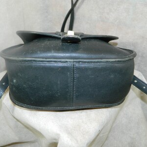 COACH 'saddlery' Bag Style 9535 Brass Black NYC Very Good Vintage ...