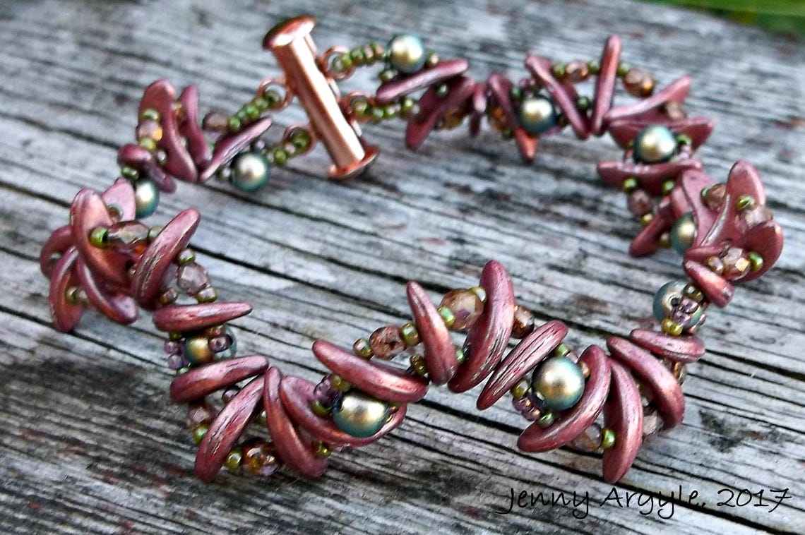 TUTORIAL Crescendo Fan Bracelet - Etsy