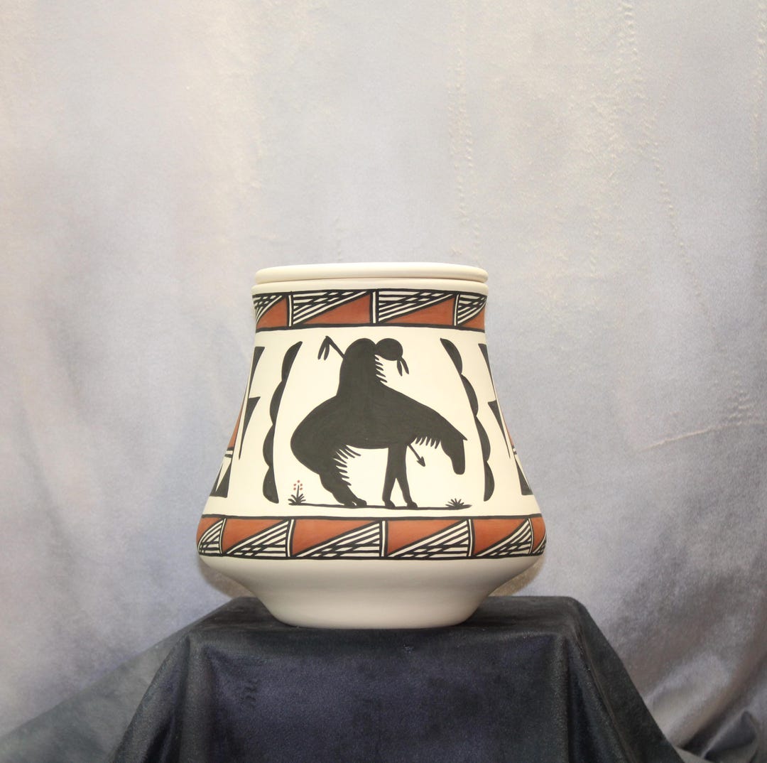 End of the Trail Native American Adult Cremation Urn for Human Ashes ...