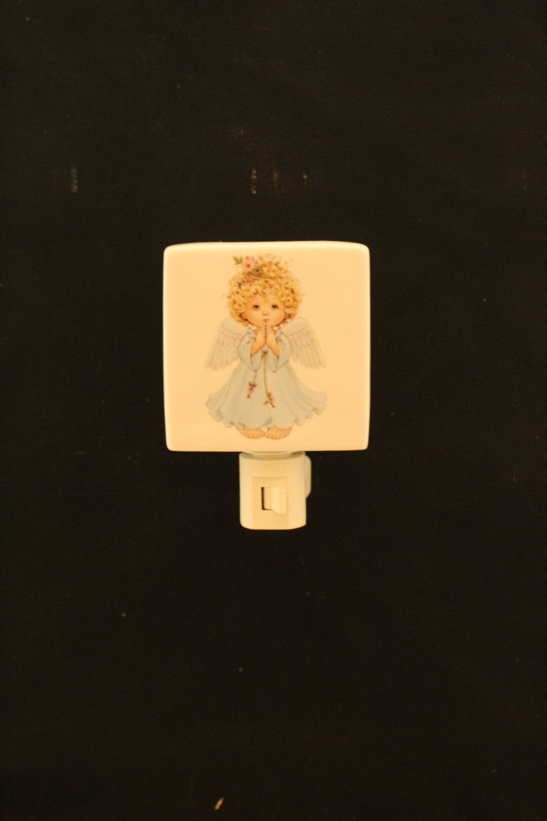 Angel Porcelain Night Light, Infant Memorial Gift - Etsy Norway