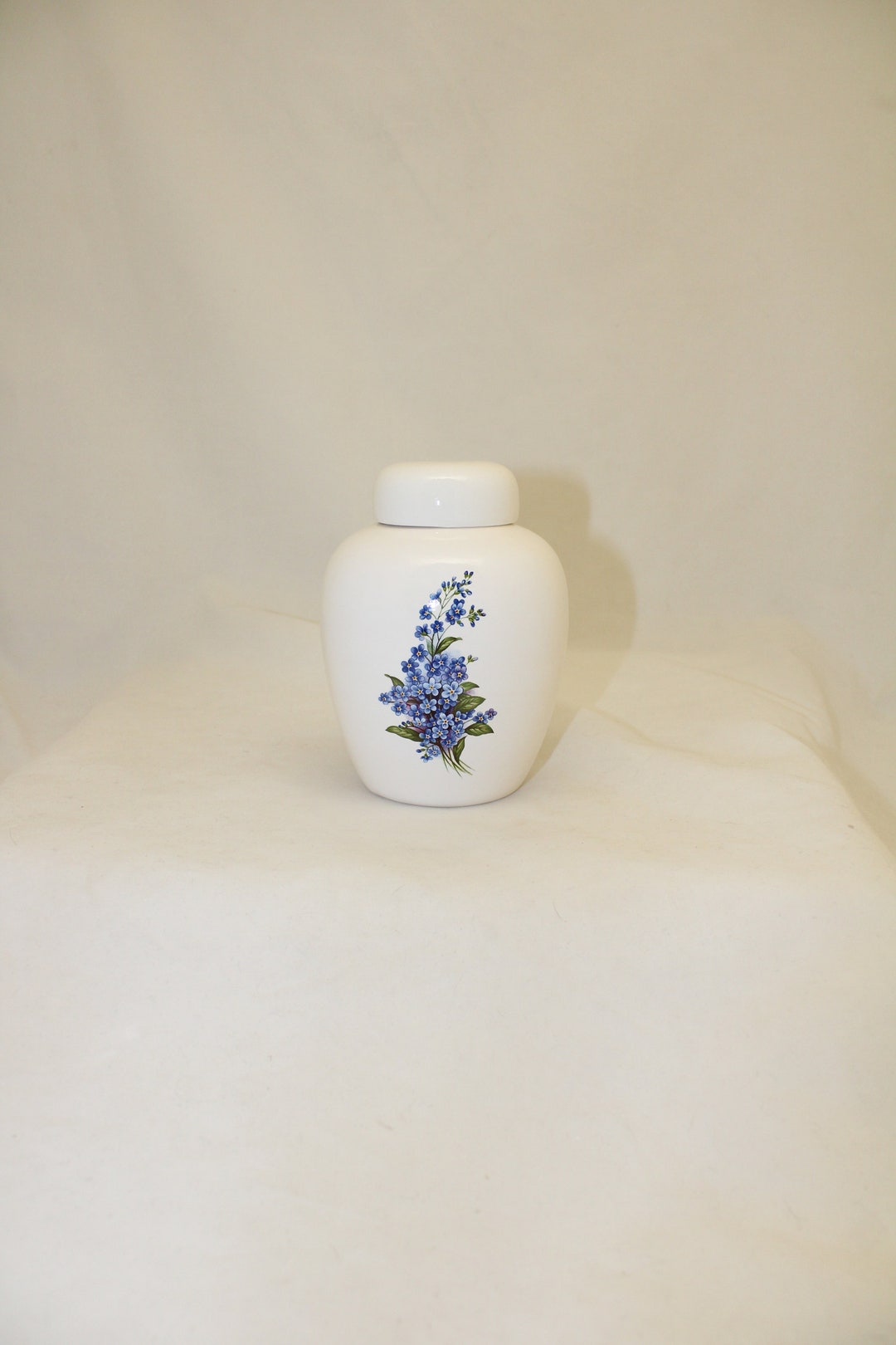 Forget Me Nots Small Cremation Urn, Baby Urn, Keepsake Urn, Pet Ashes ...