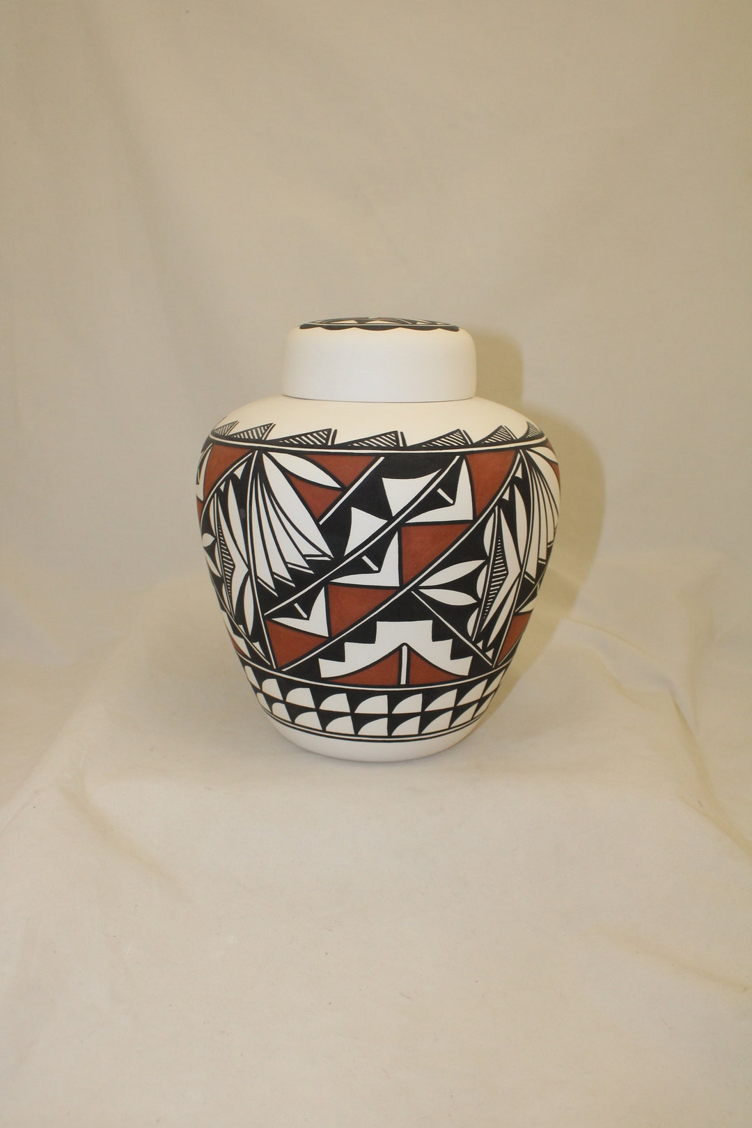 Native American Extra Large Urn for Human Ashes, Extra Large Jar With ...