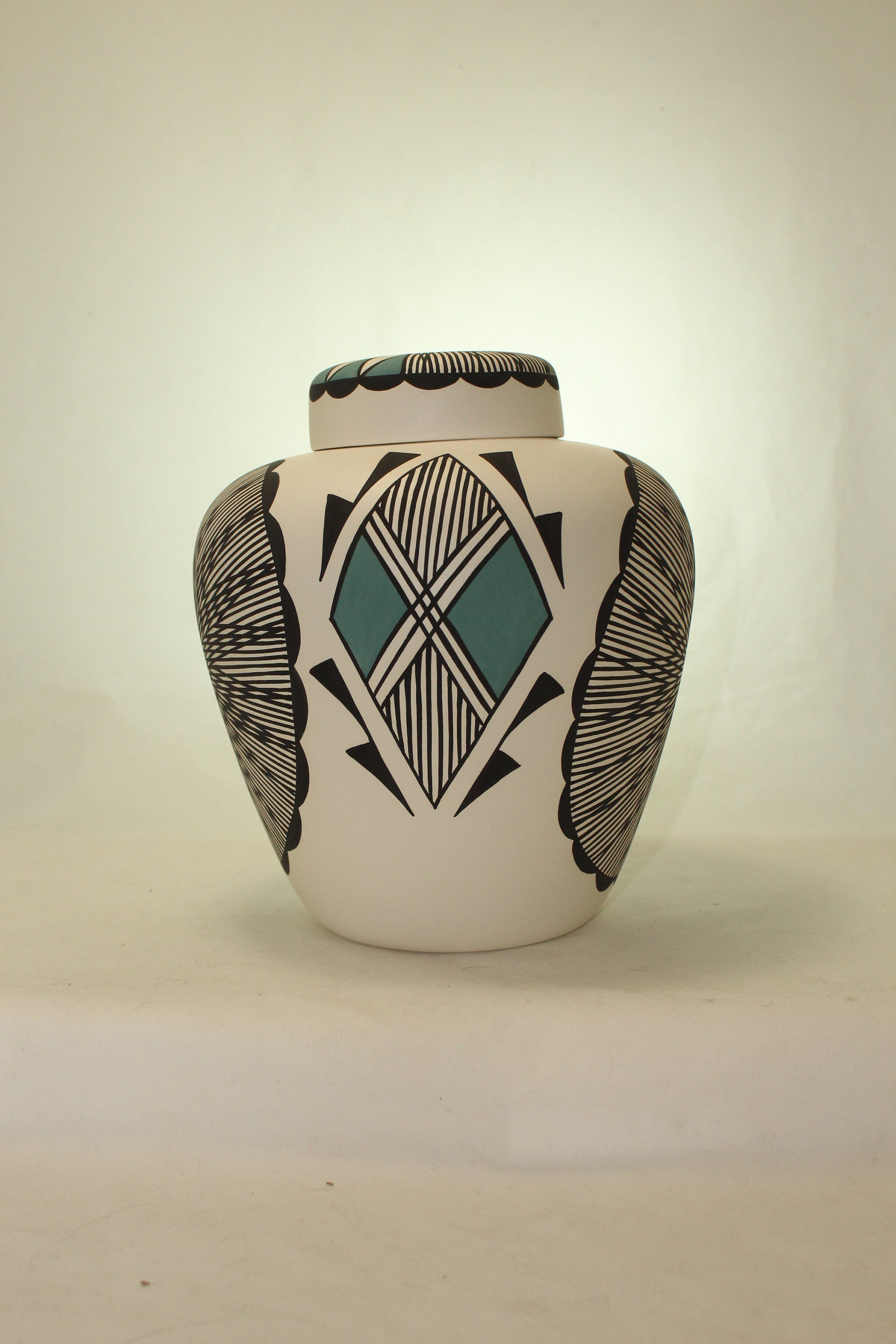 Native American Extra Large Urn for Human Ashes, Extra Large Jar with ...
