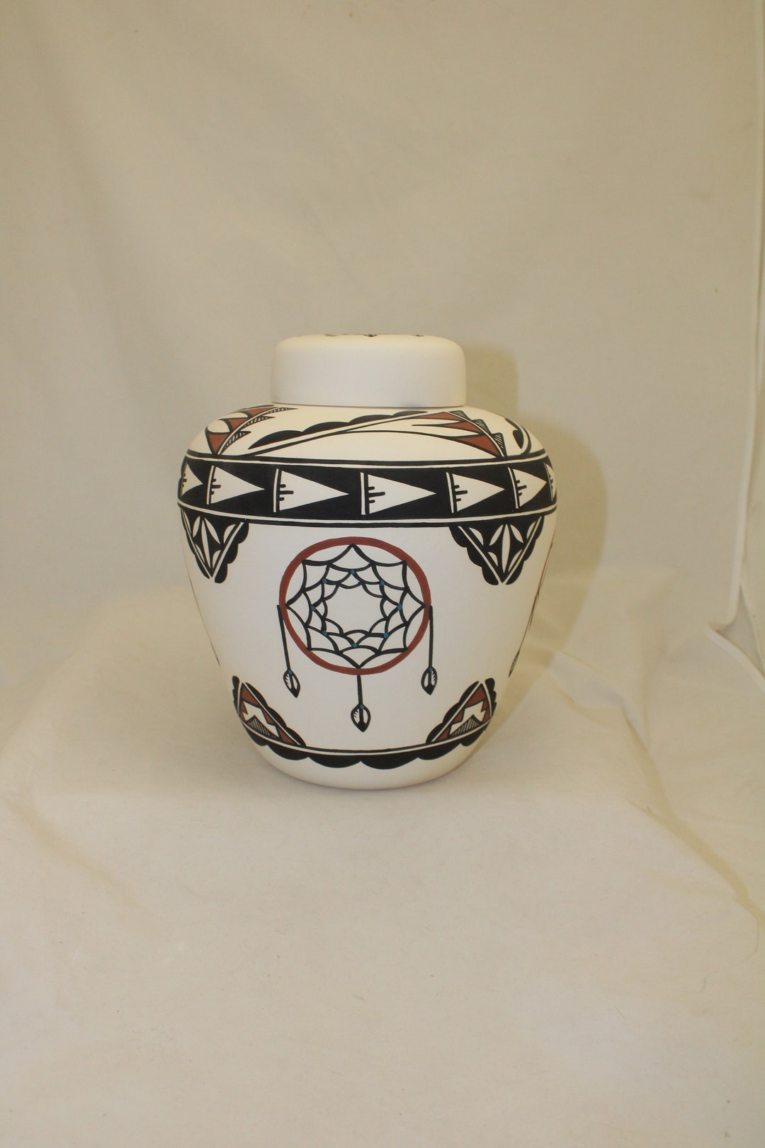 Dream Catcher Native American Extra-large Urn for Human Ashes, Hand ...