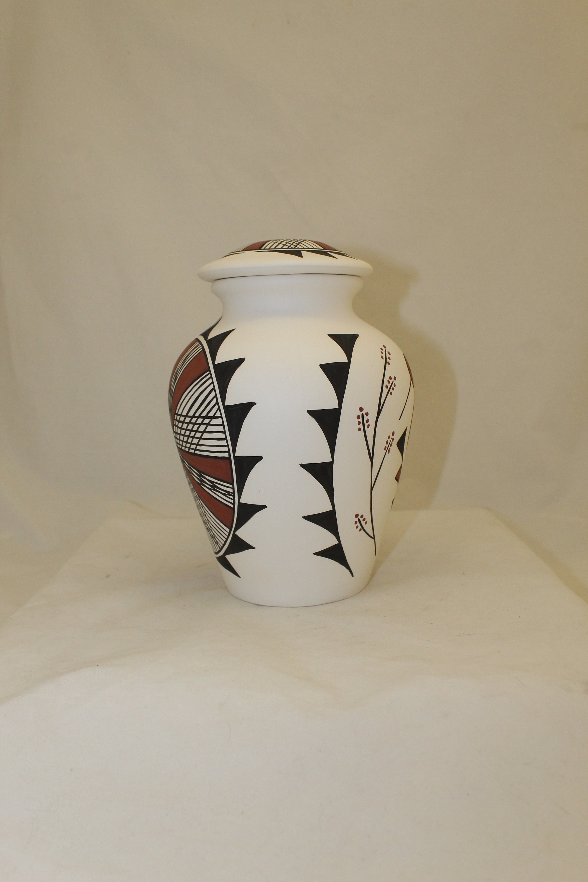 Native American Adult Cremation Urn Hummingbird Hand Painted | Etsy