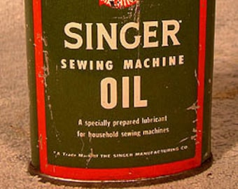 Singer Oil Can - Etsy