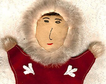 Inuit Puppet - Etsy