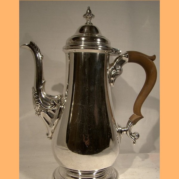 Silver Coffee Pot - Etsy