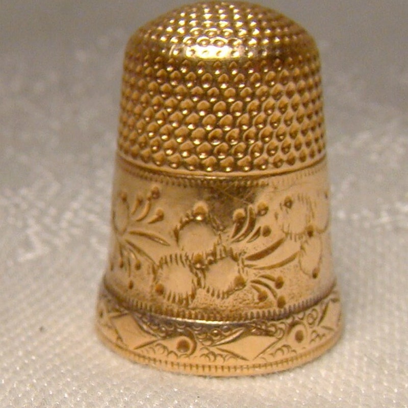 Antique Thimble - Etsy