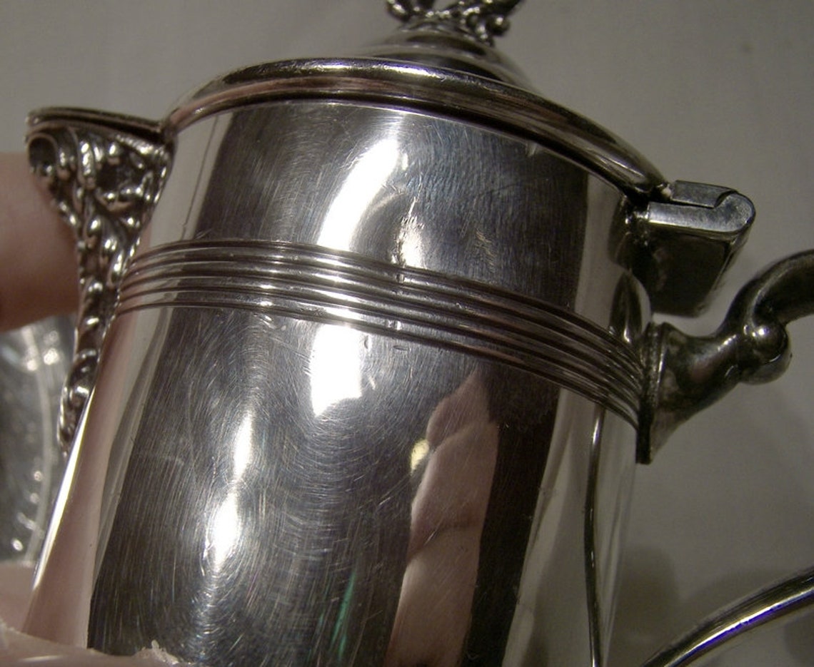 Benedict Proctor Silver Plated Syrup Pitcher or Jug With Underplate ...