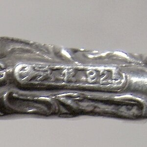 4 Louis XV Sterling Silver 5-1/4" 5 O'clock Spoons 1914 Ryrie Birks Do ...