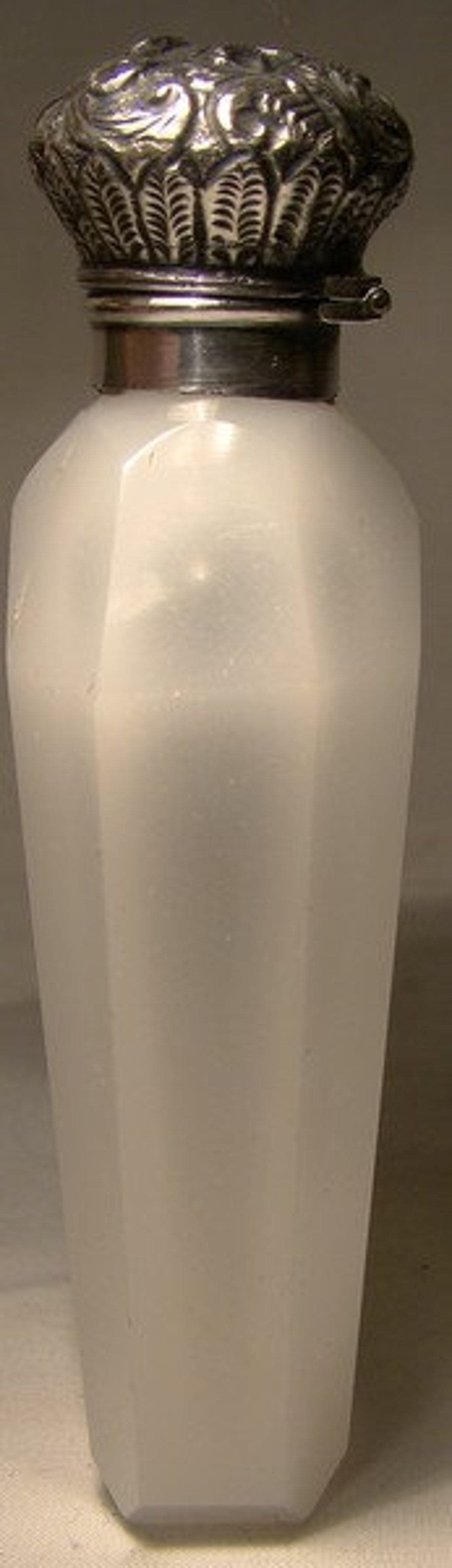 Victorian White Opaline Glass Perfume Sal Volatile Smelling | Etsy