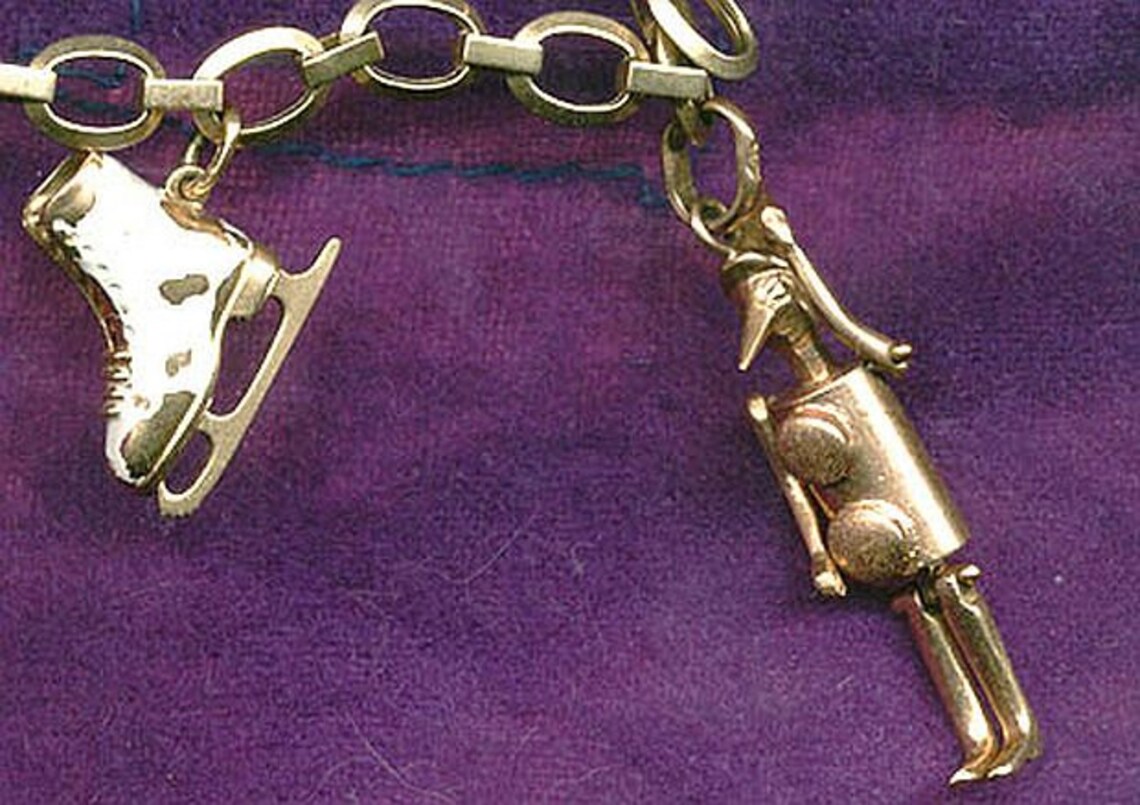 BIRKS 14k Charm Bracelet 1930 7 Unusual 14K 18K Charms - Etsy