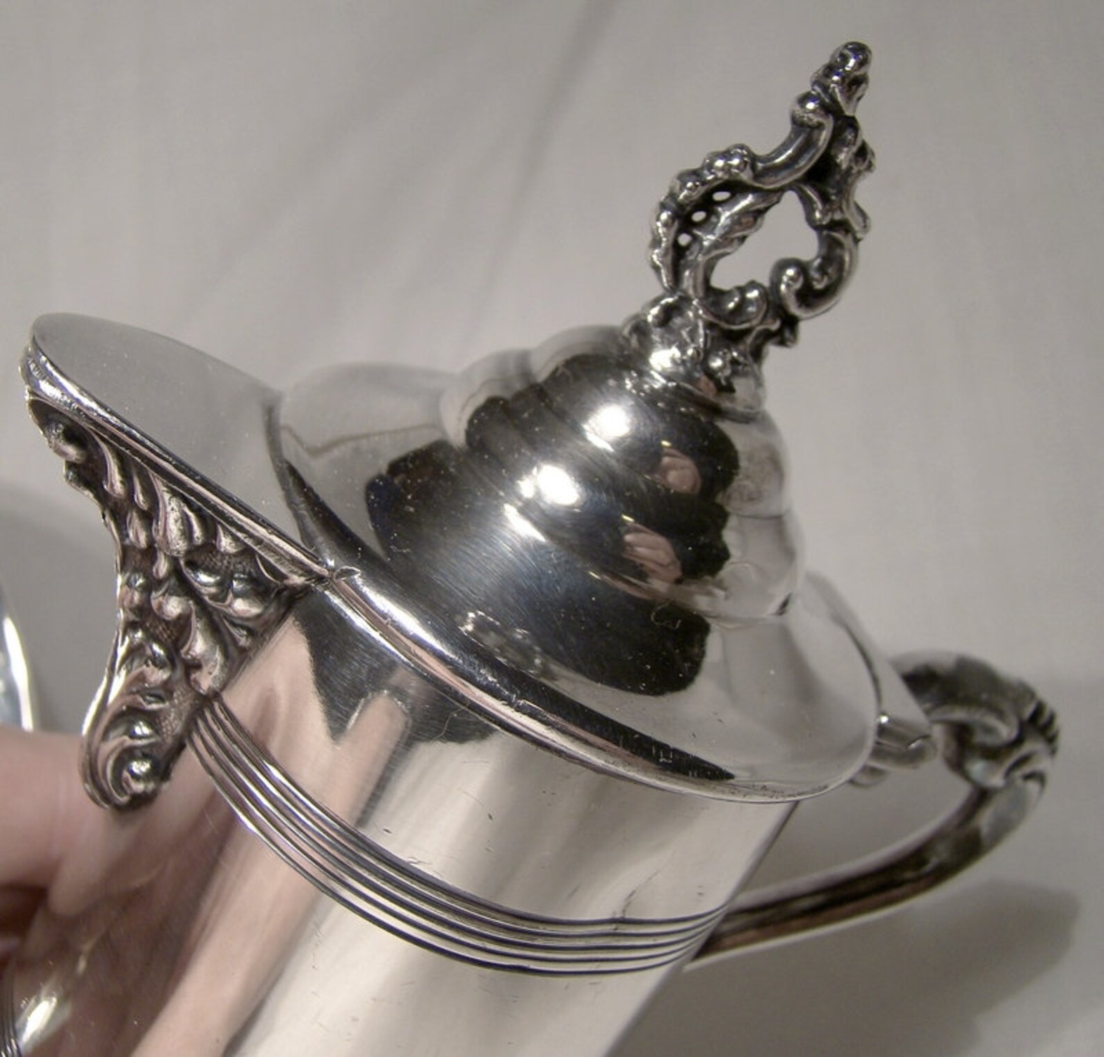 Benedict Proctor Silver Plated Syrup Pitcher or Jug With Underplate ...