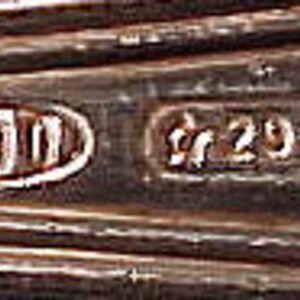 12 Greggio Rino Italy 800 Silver Demitasse Spoons With Sugar Spoon Set ...