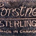 Forstner Hand Engraved Sterling Silver Hinged Bangle Bracelet 1950s Do ...