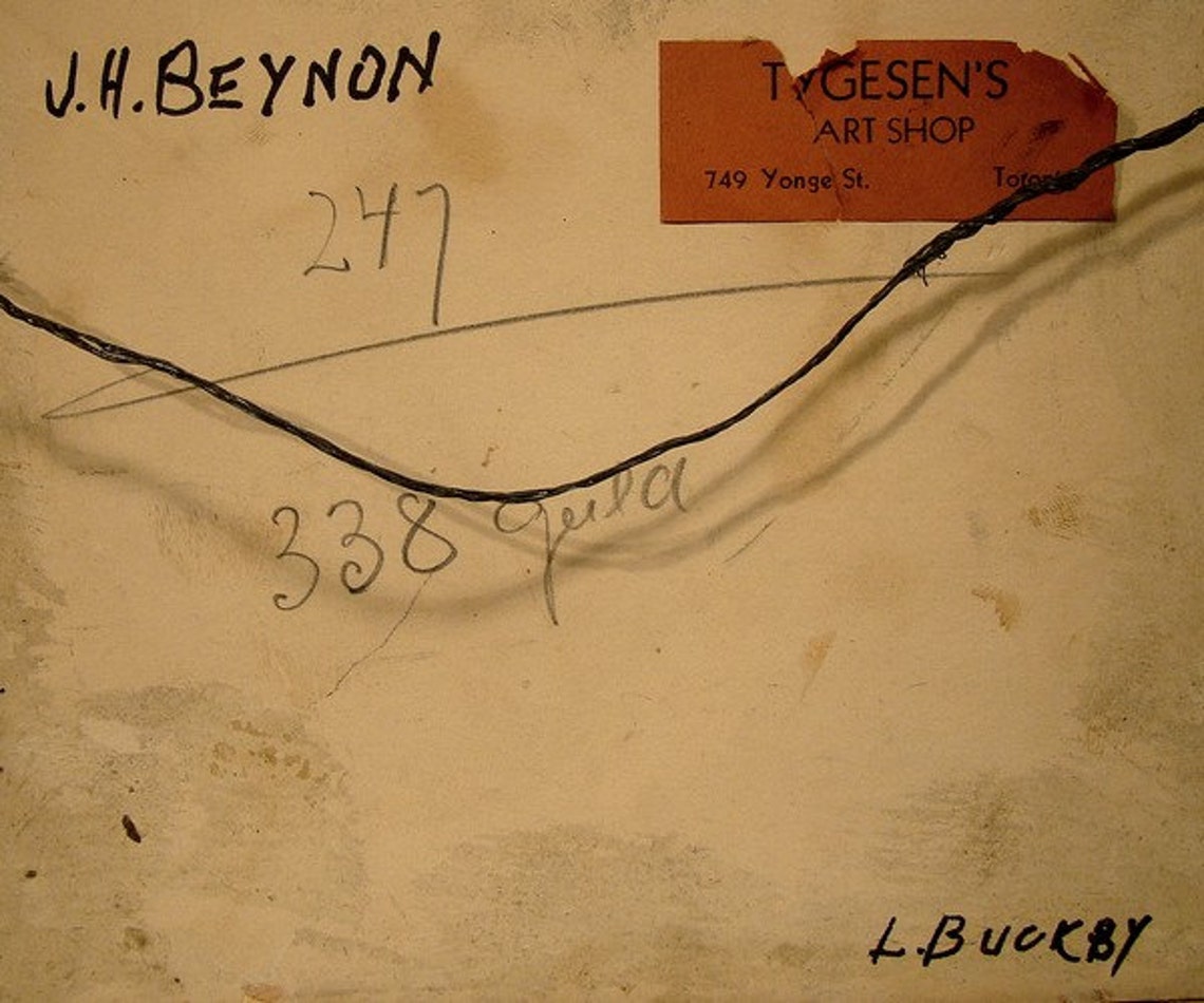 John Hubert Beynon Watercolor Painting Canadian 1890-1970 - Etsy