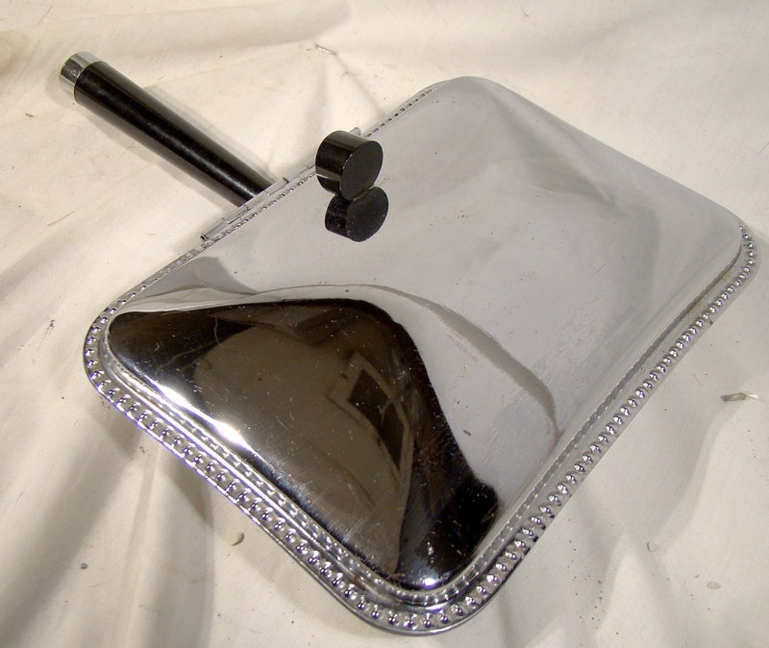 Chrome Plated Silent Crumber or Silent Butler With Bakelite Handles ...