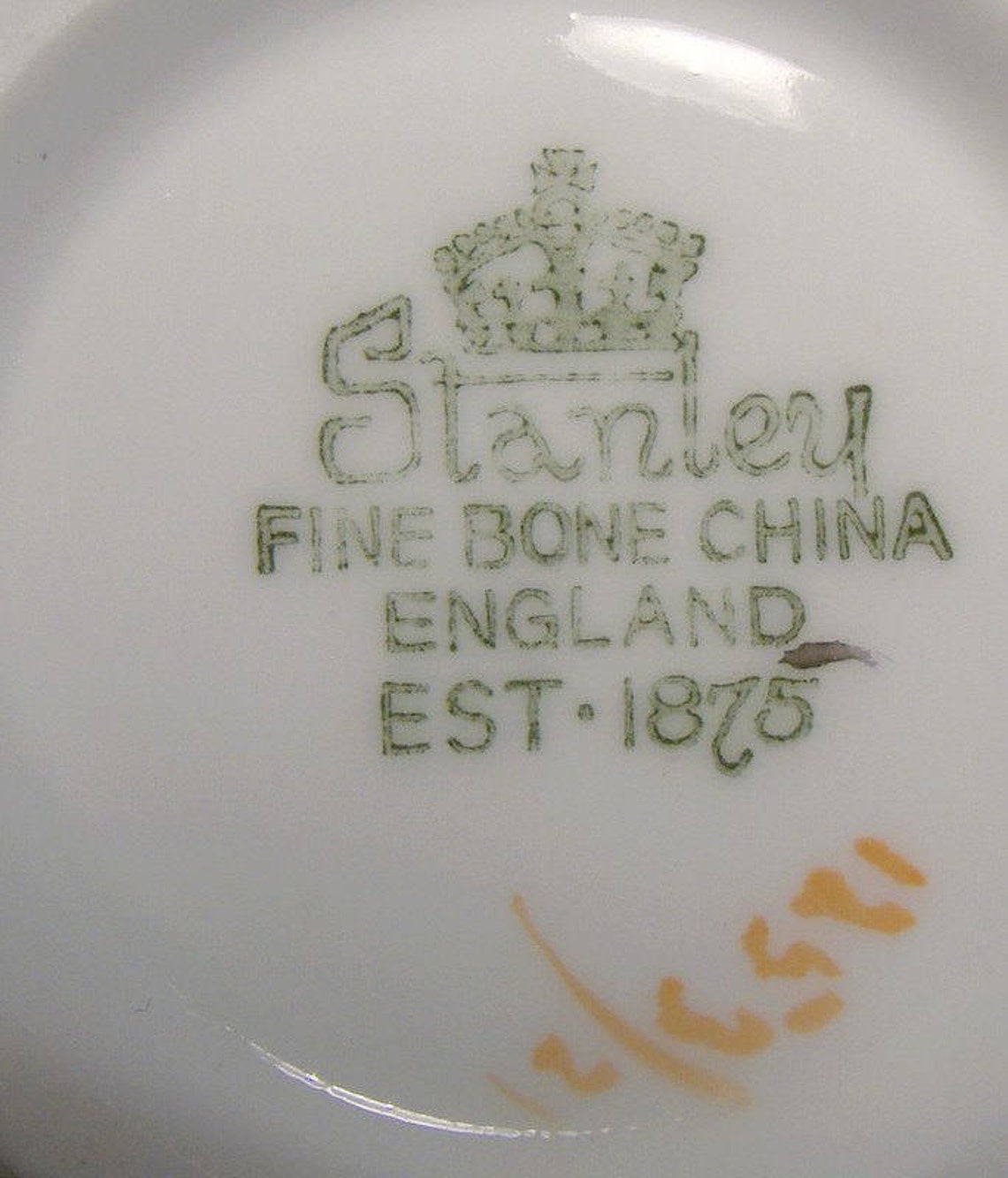 Stanley Pink Flowers and Ferns Tea Cup and Saucer 1960s Teacup | Etsy ...