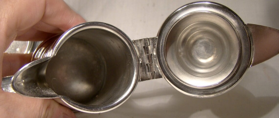 Benedict Proctor Silver Plated Syrup Pitcher or Jug With Underplate ...