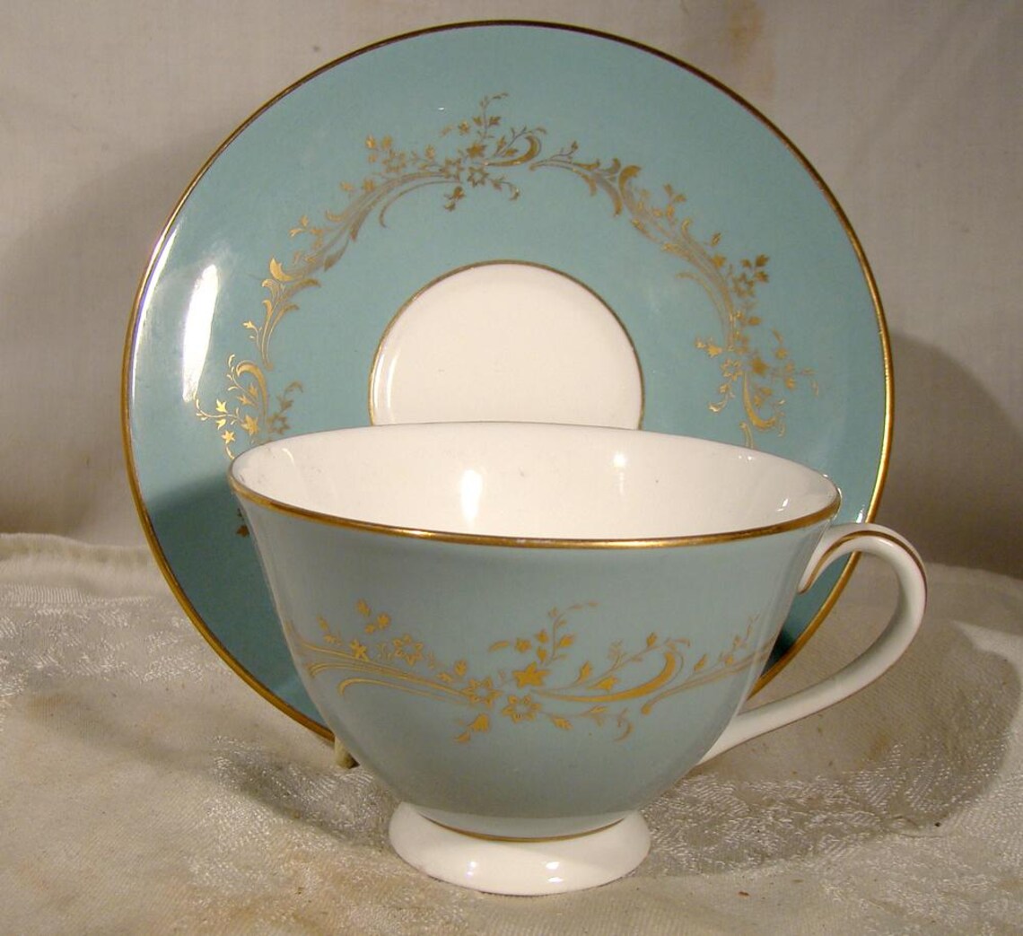 Royal Doulton Melrose H4955 Tea Cup and Saucer Teacup - Etsy