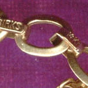 BIRKS 14k Charm Bracelet 1930 7 Unusual 14K 18K Charms - Etsy