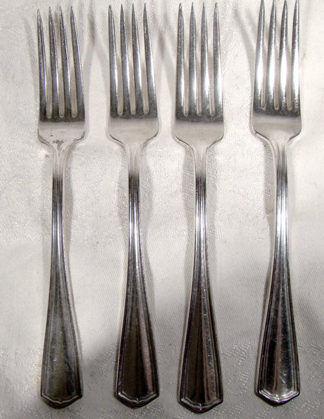 4 Oneida Hotel Plate 7-1/4" Lunch Forks - Etsy