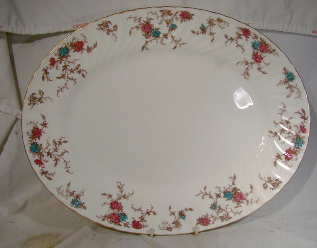Minton ANCESTRAL S 376 Serving Platter 15-1/4 X 12" - Etsy