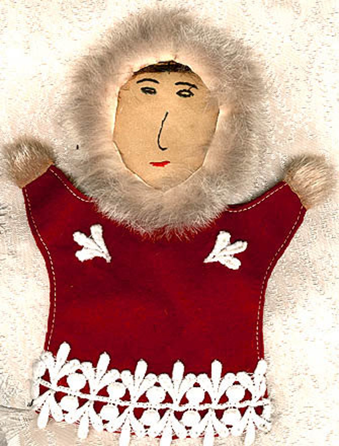 Leather and Felt Inuit Hand Puppet 1950s-60s Nunavut - Etsy