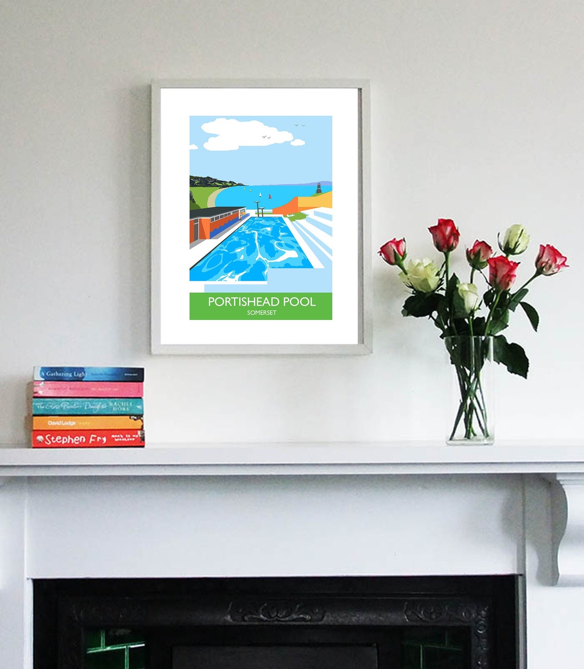 Portishead Pool Near Bristol UK Giclée Print - Etsy