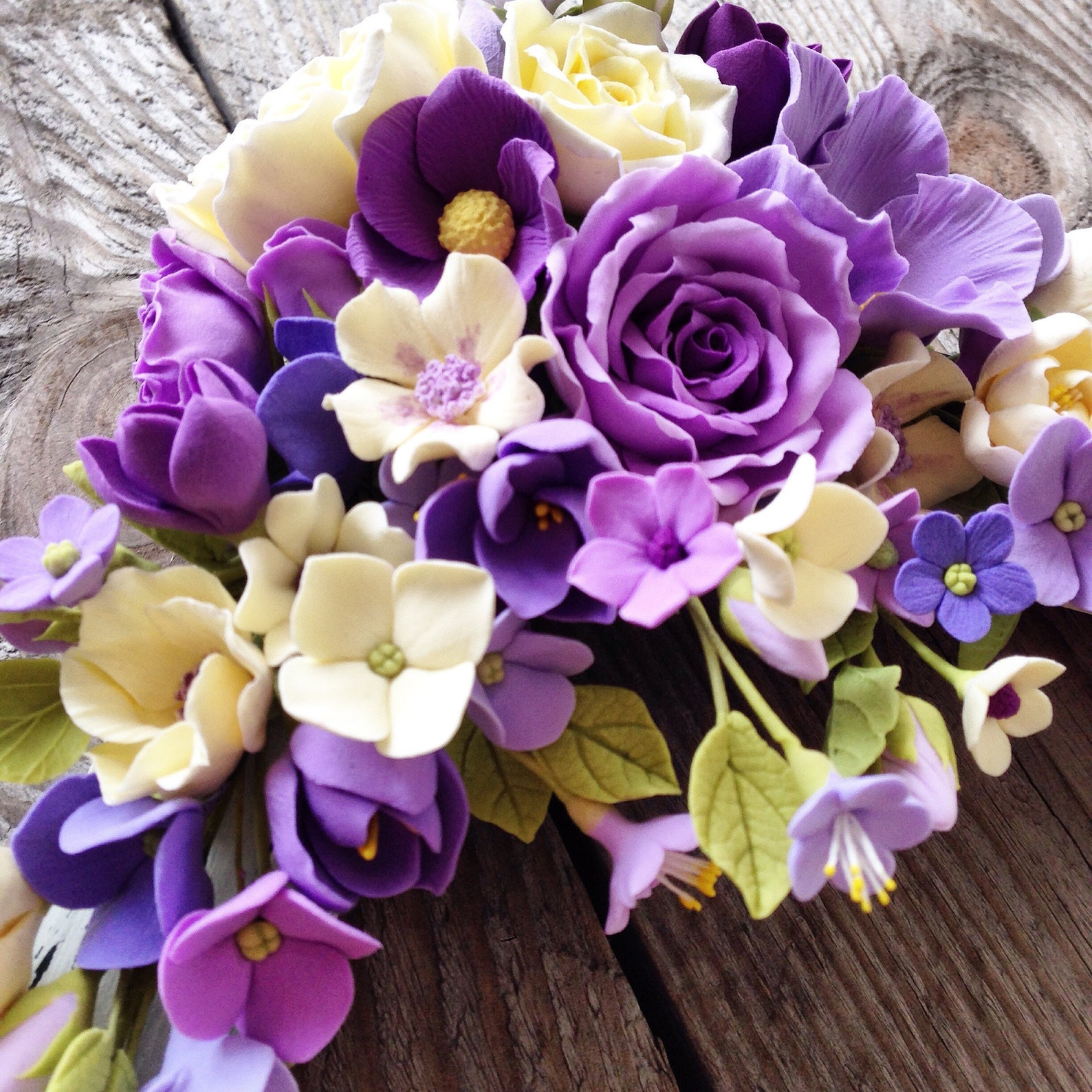 Wedding Frame for Wedding Photo. Polymer Clay Flower. Made to - Etsy