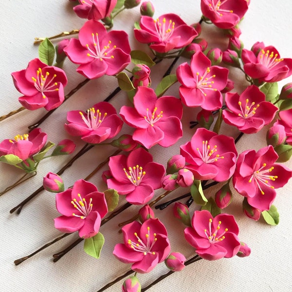 Polymer Clay Flowers - Etsy