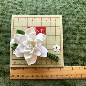 Very Light Ivory Gardenia. Buttonhole Boutonniere for Men. - Etsy