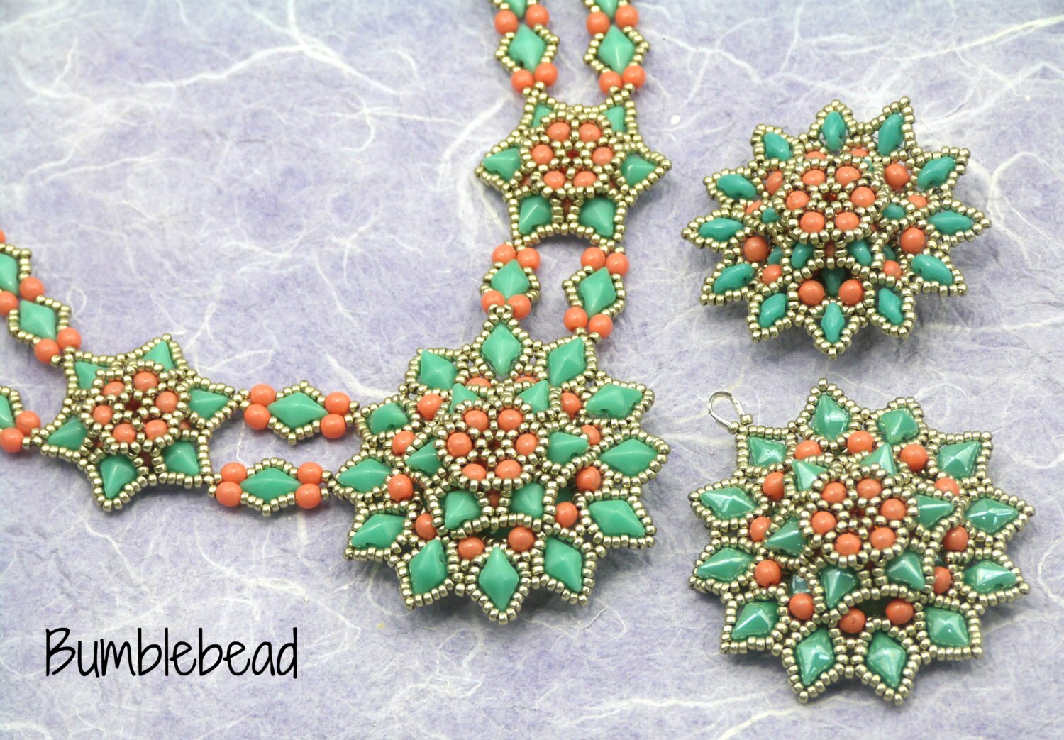 Inca Sun Necklace and Pendant Tutorial - Etsy UK
