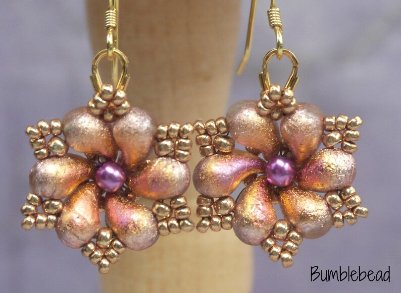 Zoliduo Daisy Drop Earring Tutorial | Etsy UK