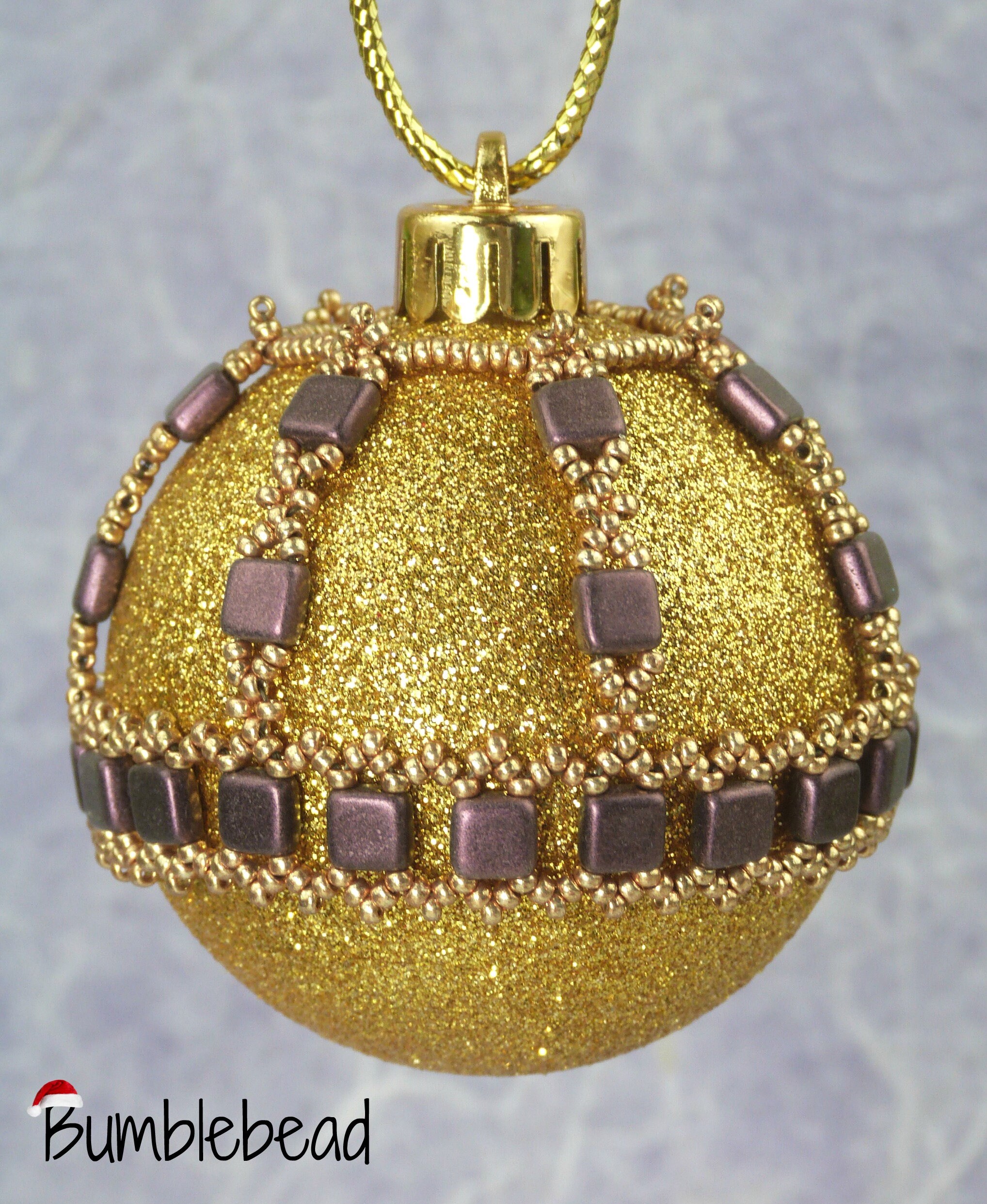 Sceptre Christmas Bauble Tutorial: A Beadweaving Pattern | Etsy UK