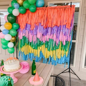 Fiesta Ole Fringe Backdrop FIESTA Handmade Tassel Garland / Fiesta ...