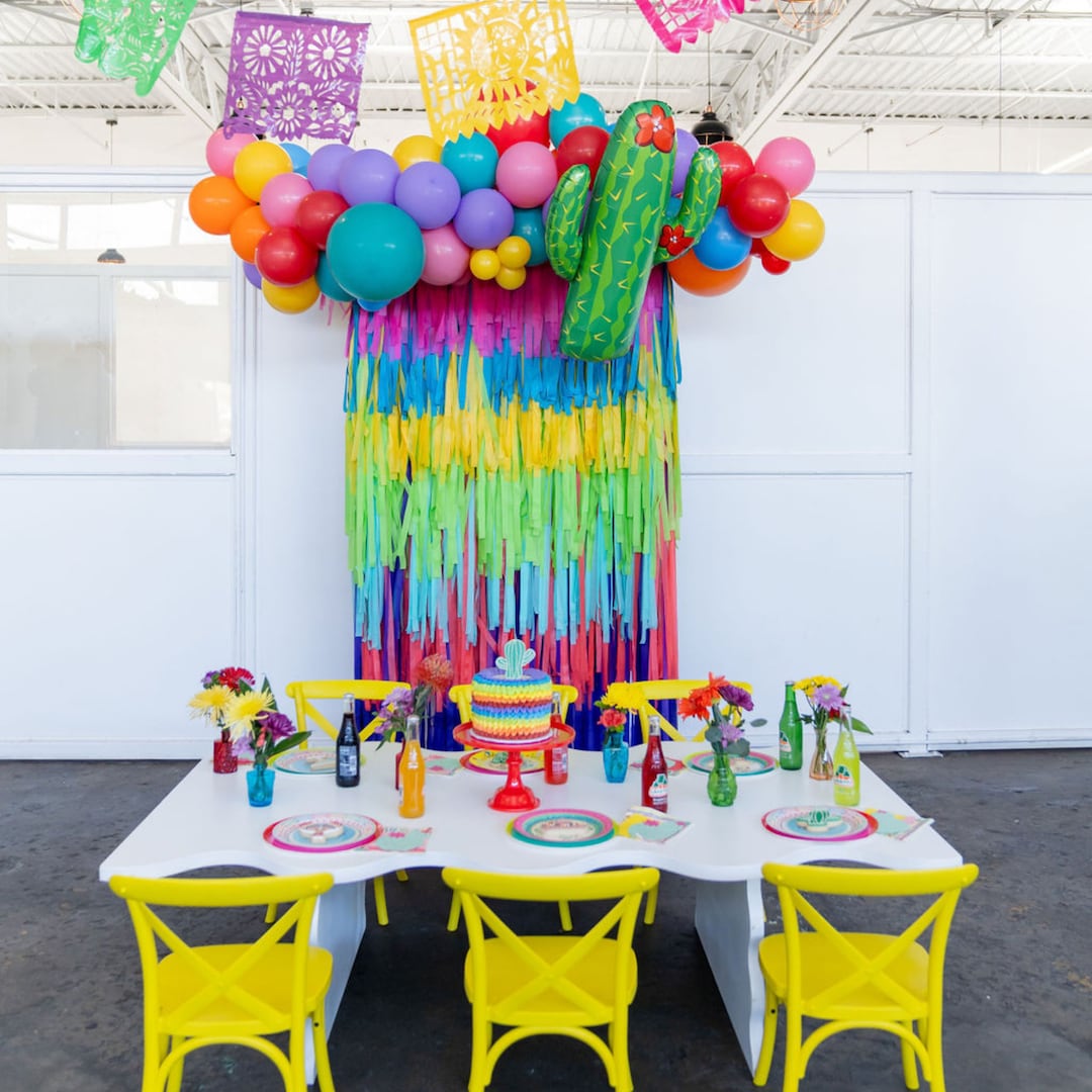 Fiesta Ole Fringe Backdrop, FIESTA Handmade Tassel Garland, Fiesta ...
