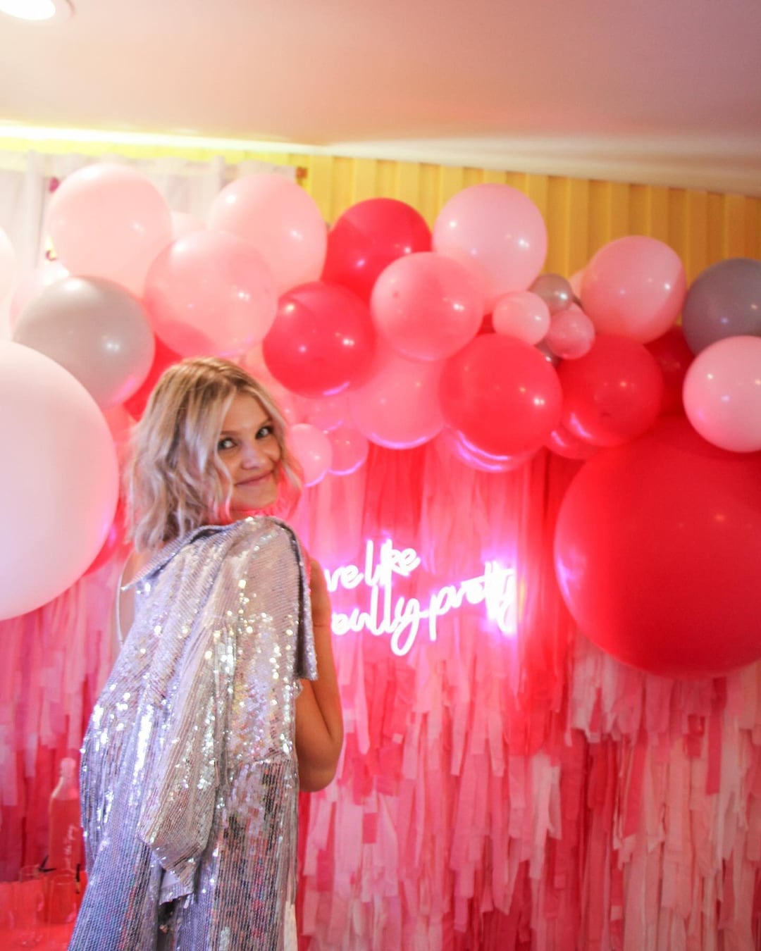 Mean Girls Bachelorette Fringe Backdrop Pink Party Decor - Etsy